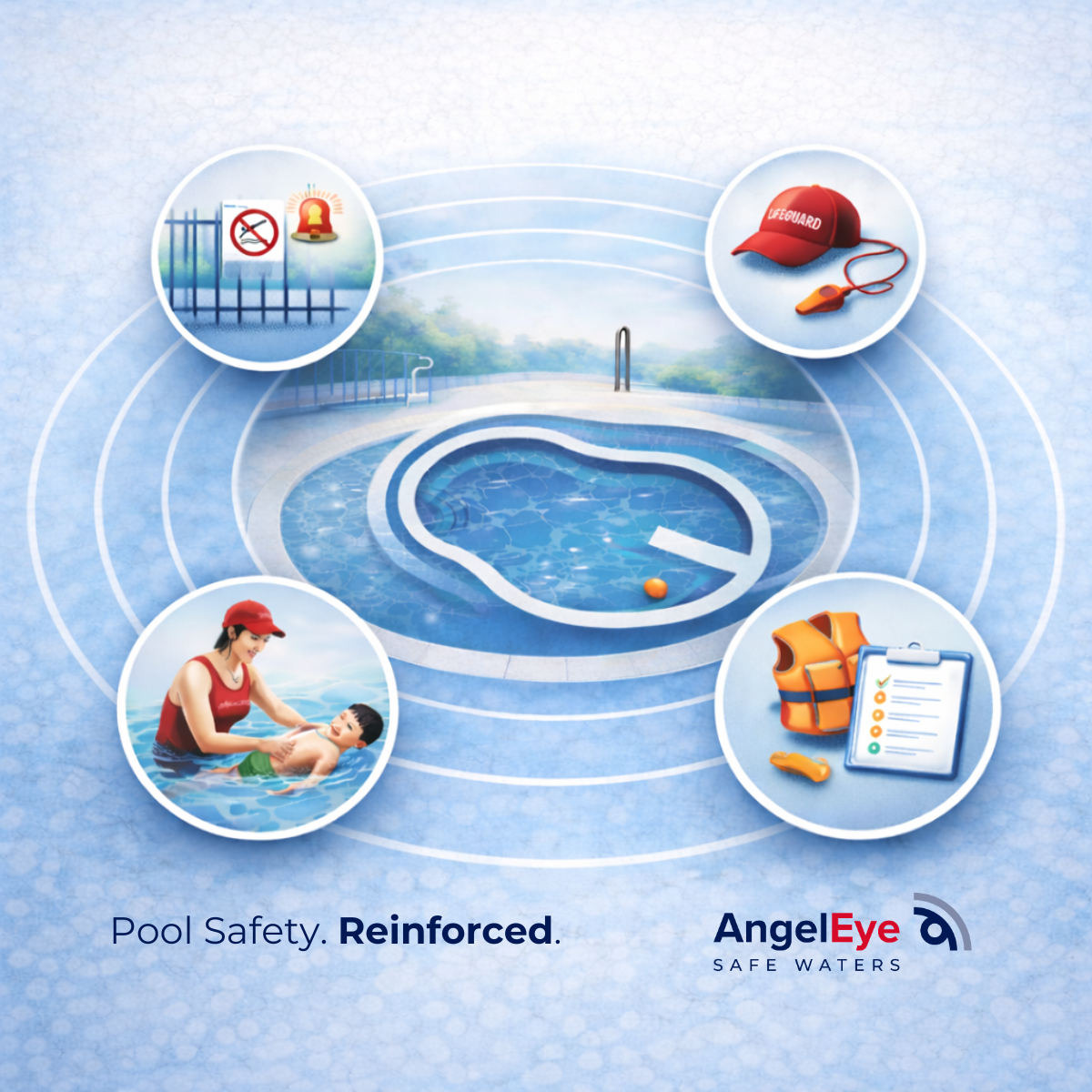 AngelEye - Drowning Detection Systems for Swimming Pools